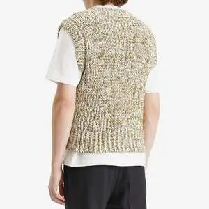 Ami Sleeveless V-neck Sweater
