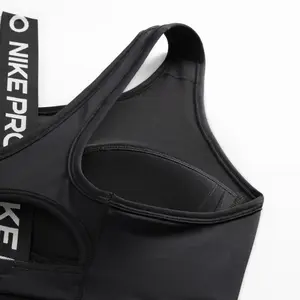 Nike Pro Swoosh Asymmetrical Medium-support Padded Sports Bra