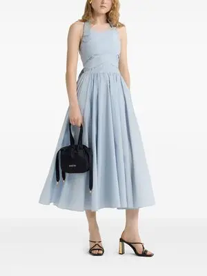 PATOU Halterneck Faille Maxi Dress