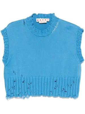Marni Crew-neck Sleeveless Sweater