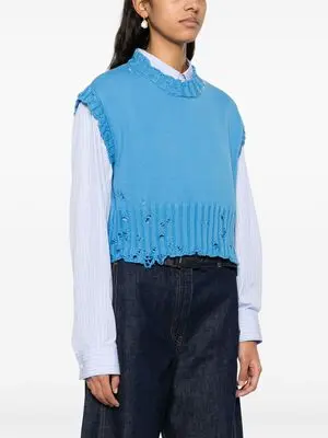Marni Crew-neck Sleeveless Sweater