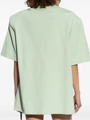 Attico Logo-embroidered T-shirt
