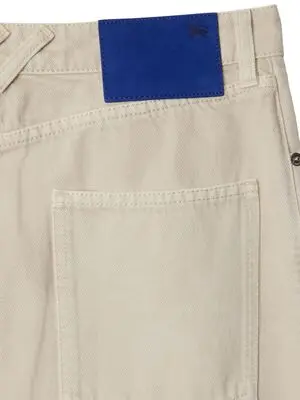 Burberry Denim Skirt - Neutrals