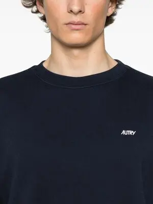AUTRY Cotton Sweatshirt - Blue