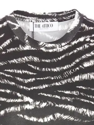 Attico Zebra-print Top