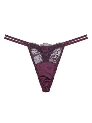 FLEUR OF ENGLAND Eliza Thong - Purple