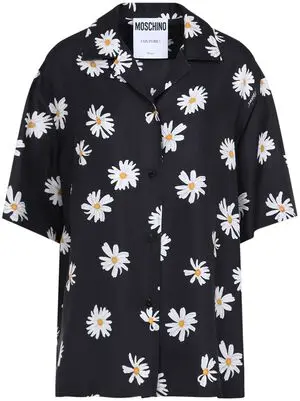 Boutique Moschino Straight Hem Shirts For Women