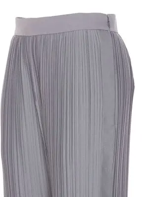 LANVIN Pleated Trousers - Grey