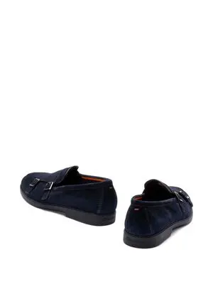 Santoni Suede Loafers - Blue