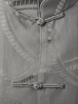 Shanghai Tang Patterned-jacquard Shirt