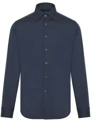 Corneliani Poplin Shirt - Blue