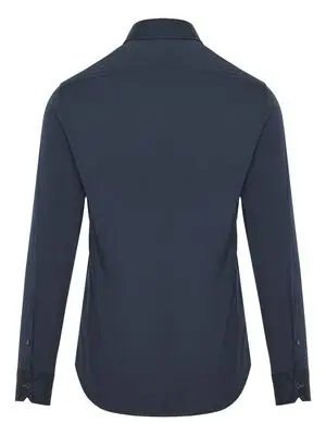 Corneliani Poplin Shirt - Blue