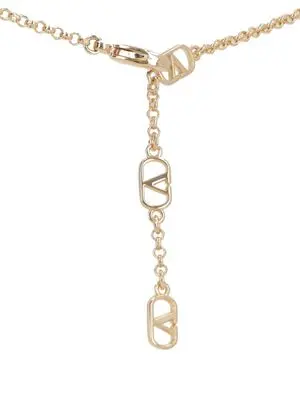 Valentino Garavani Vlogo Pendant Necklace - Gold