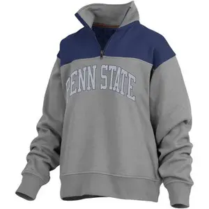 PRESSBOX Penn State Nittany Lions Avon Fleece Quarter-zip Jacket