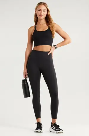 Zella Live In High Waist 7/8 Leggings - Black