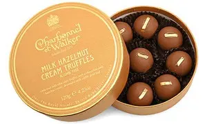 CHARBONNEL ET WALKER Milk Chocolate Hazelnut Cream Truffles
