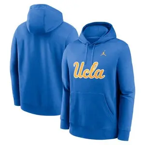 JORDAN BRAND Ucla Bruins Primetime Evergreen Club Fleece Pullover Hoodie - Blue