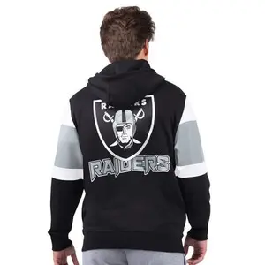 STARTER Las Vegas Raiders Full-zip Hoodie - Black