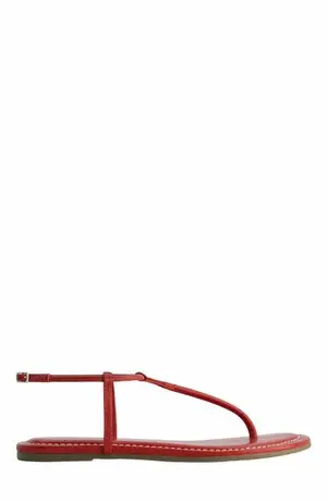 Bernardo Hercu T-strap Sandal - Red