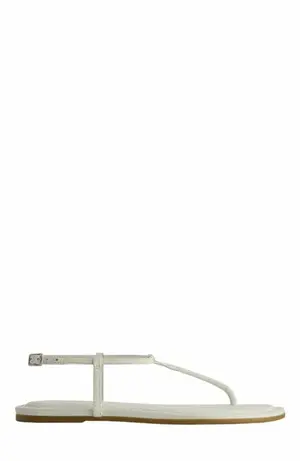 Bernardo Hercu T-strap Sandal - White