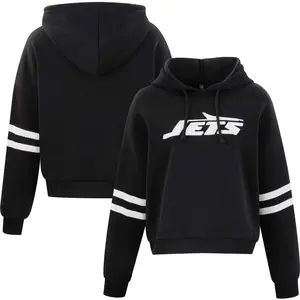 CUCE New York Jets Sequined Pullover Hoodie