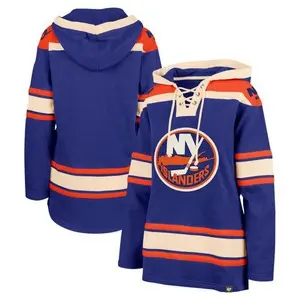 '47 New York Islanders Superior Lacer Pullover Hoodie - Royal