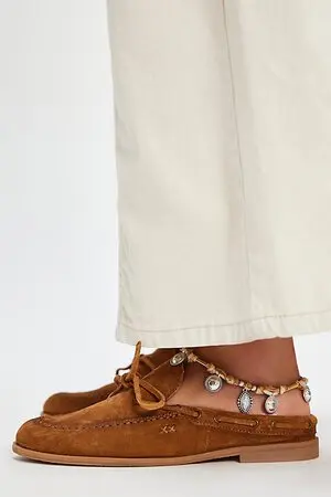 Free People Seas The Day Mules - Tan Suede