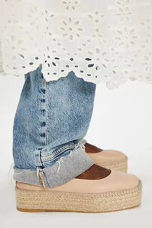 Free People Starboard Wrap Espadrilles - Light Tan
