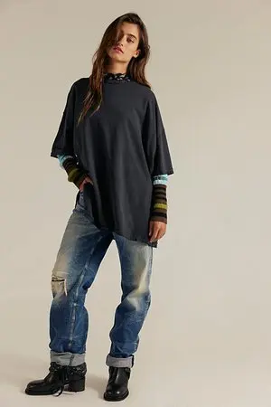 Free People Boxy Oversized T-Shirts