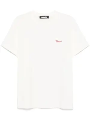 BARROW Logo-print T-shirt - White