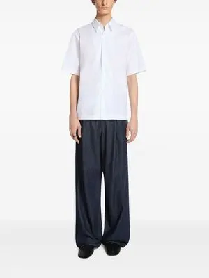 Dries Van Noten Wide Pleated Jeans