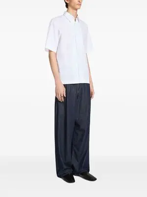 Dries Van Noten Wide Pleated Jeans