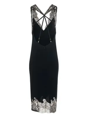 Givenchy Lace-panel Midi Dress