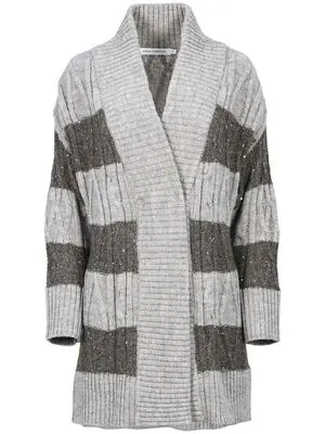 SIMONA CORSELLINI Striped Cardigan