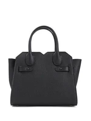 VALEXTRA Milano Tote Bag - Black