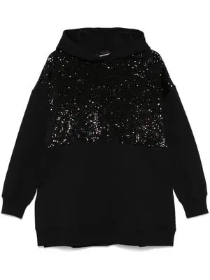 Karl Lagerfeld Sequinned Hoodie
