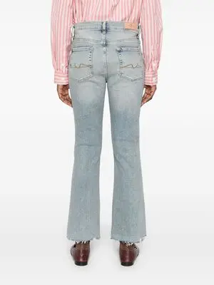 7 For All Mankind Daisy Ankle Jeans - Blue