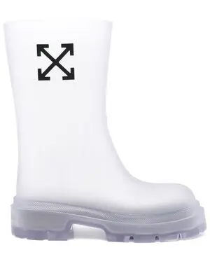 Off-White Reboot Arrow Boots - White