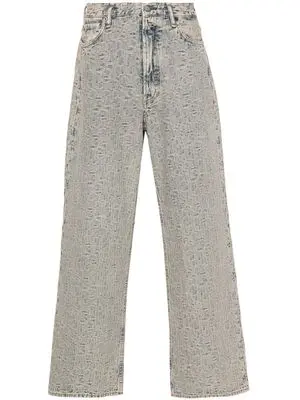 Acne Studios 1981m Low-rise Wide-leg Jeans