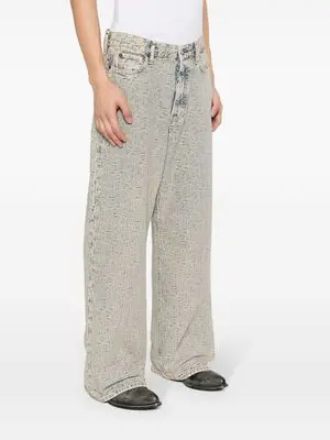 Acne Studios 1981m Low-rise Wide-leg Jeans