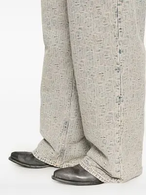 Acne Studios 1981m Low-rise Wide-leg Jeans