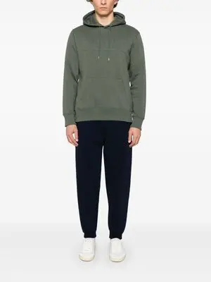 Gant Embossed-logo Hoodie - Green