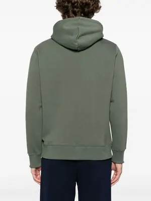 Gant Embossed-logo Hoodie - Green