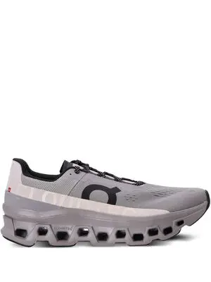 On Cloudmonster Alloy Silver Sneakers - Grey