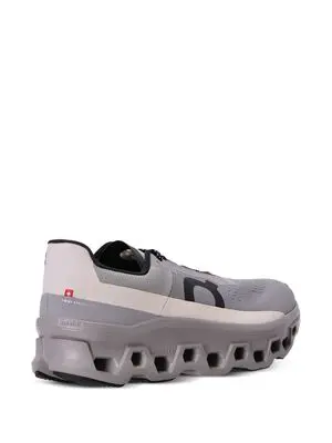 On Cloudmonster Alloy Silver Sneakers - Grey