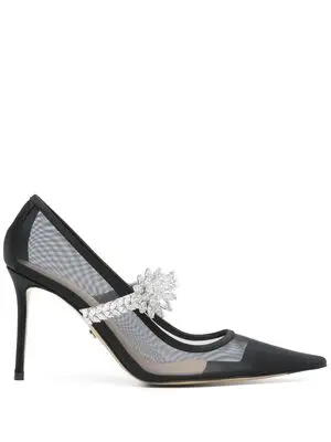 Mach & Mach 90mm Mesh Pumps - Black
