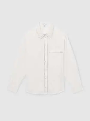 REISS Sofia Cotton Shirt