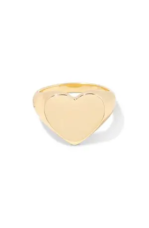 BROOK & YORK Isabel Heart Signet Ring