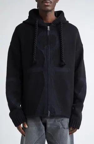 Jw Anderson Zip Up Sweaters For Men