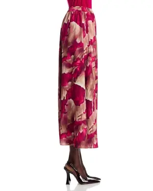 Misook Printed Maxi Skirt